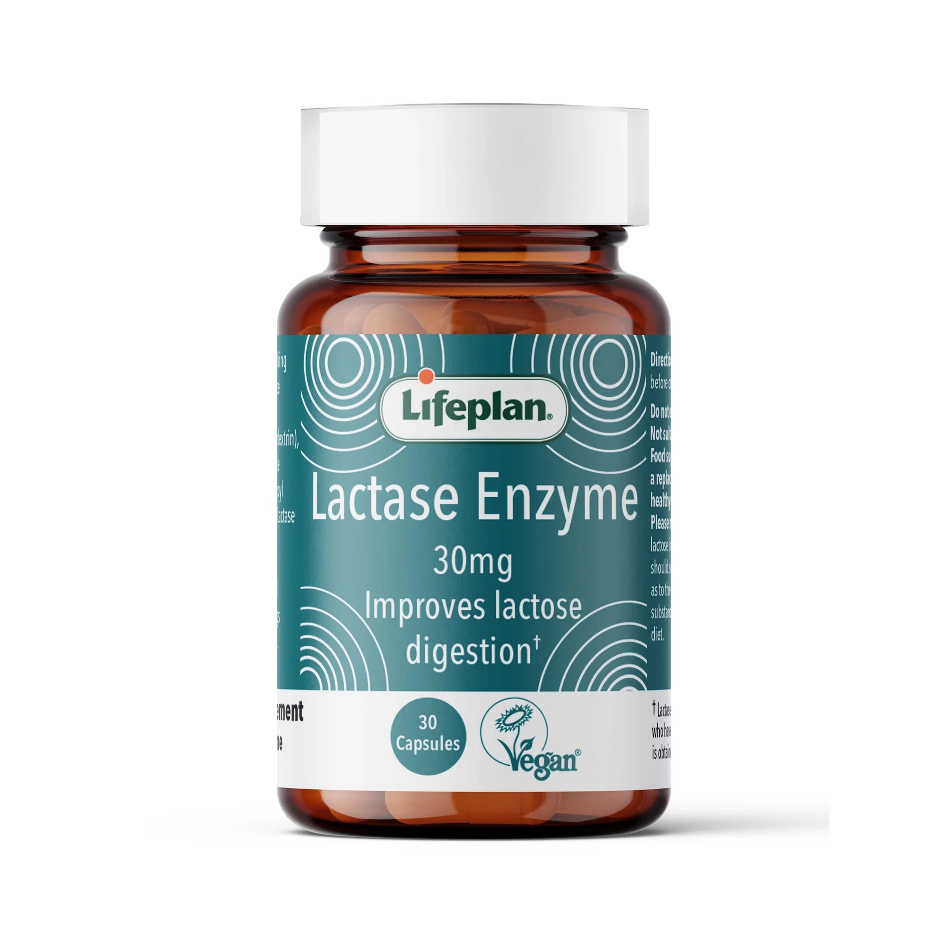 Lifeplan Lactase Enzyme 30mg 30 caps – Chemavet